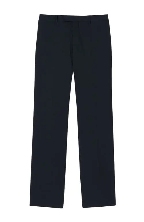 Sandro Wool Suit Trousers - Navy Blue