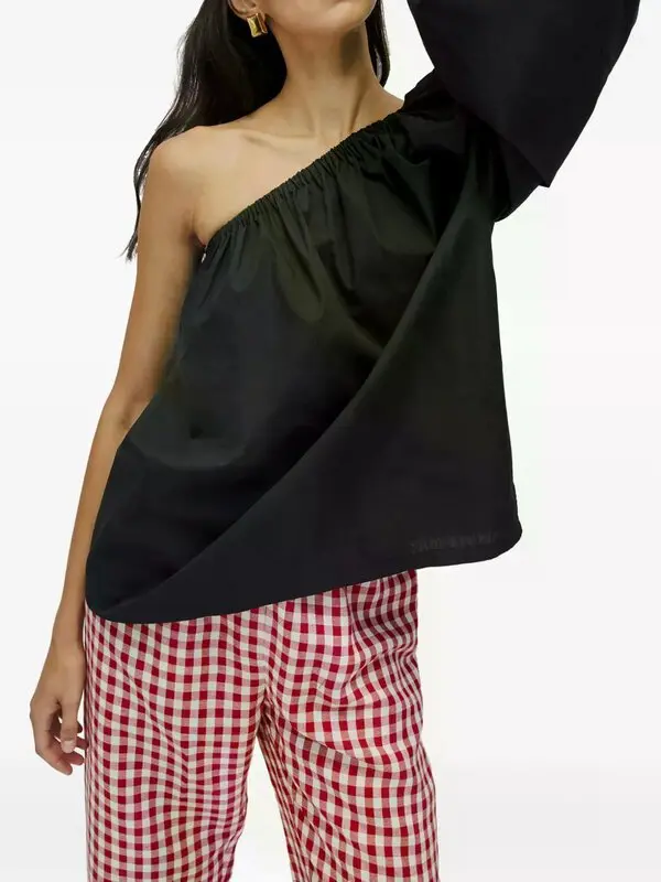 Sleeper One-shoulder Blouse