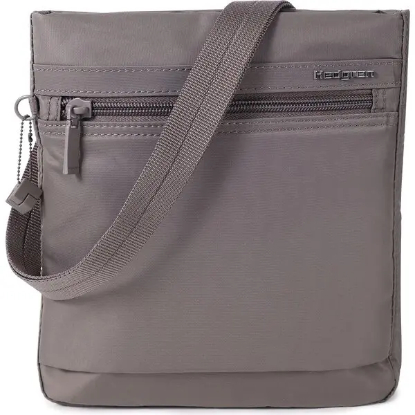 HEDGREN Leonce Rfid Water Repellent Nylon Crossbody Bag - Sepia