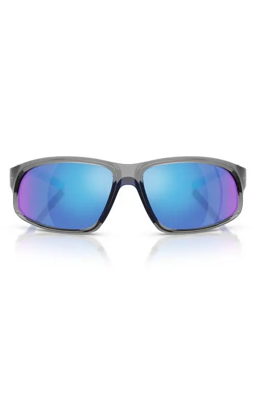 SCUDERIA FERRARI Oversize Irregular Sunglasses - Opal Grey