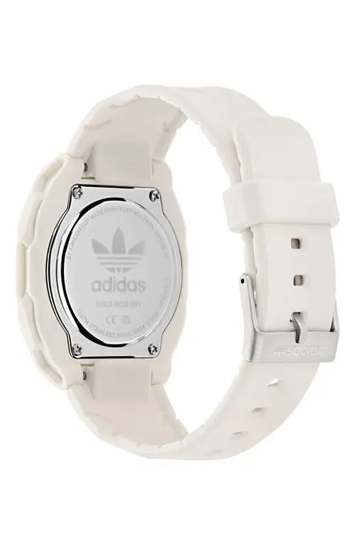 Adidas City Tech 4 Silicone Strap Watch