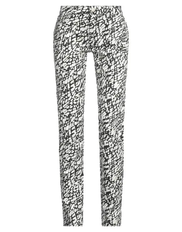 TRUSSARDI Cotton-elastane Blend Pants - White