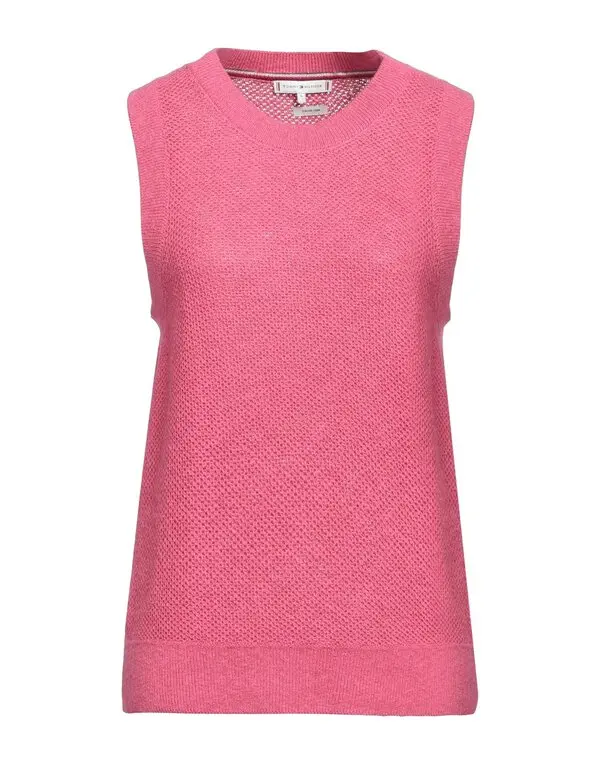 Tommy Hilfiger Sleeveless Crewneck Knit Sweater