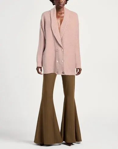 Elisabetta Franchi Cardigan In Cotton, Polyamide And Elastane
