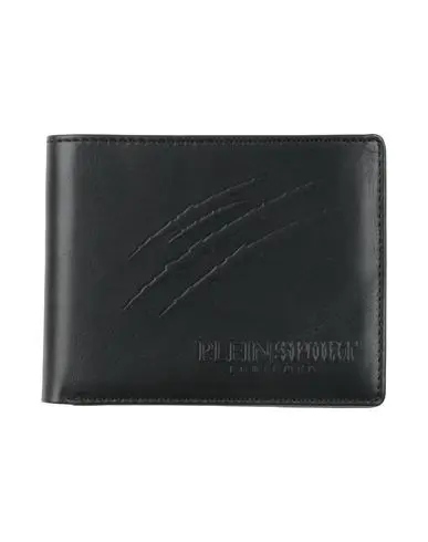 PLEIN SPORT Wallet Cow Leather - Black