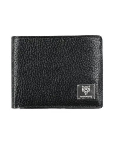PLEIN SPORT Wallet Cow Leather - Black