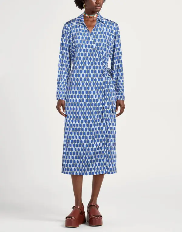 REPLAY Midi Wrap Dress