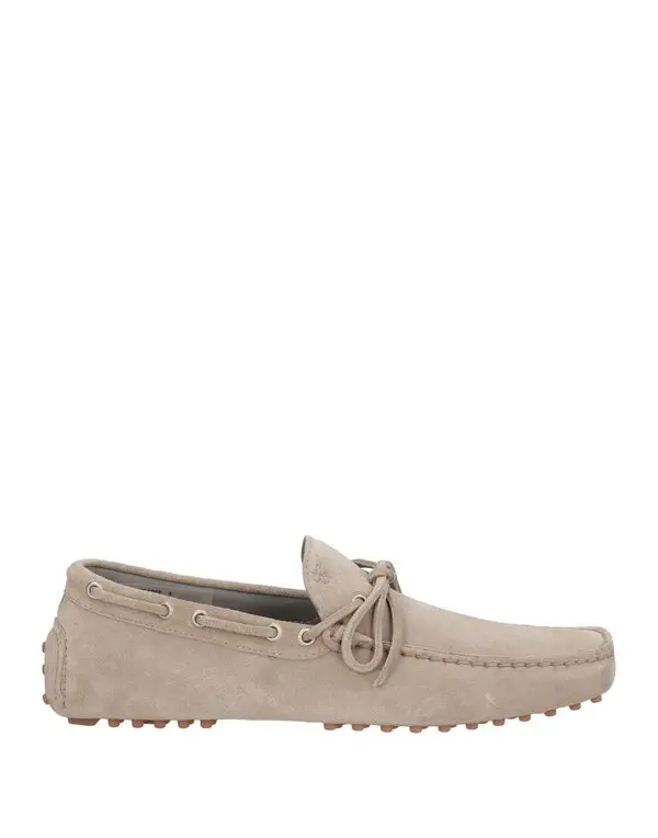 Canali Leather Loafers - Grey