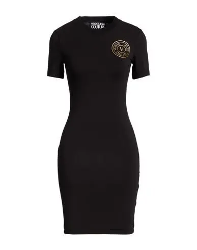Versace Mini T-shirt Dress - Black