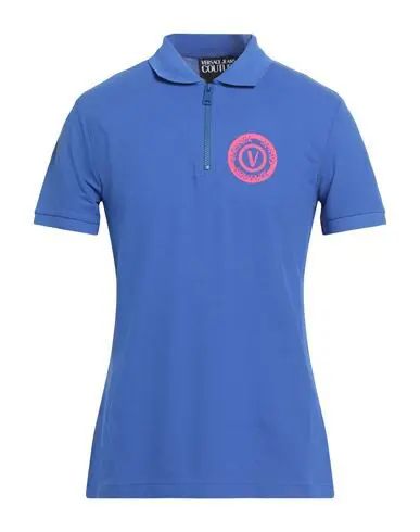 Versace Polo Shirt Size Cotton, Elastane