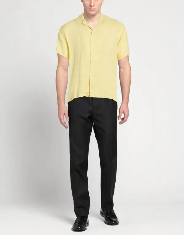 Crossley Shirt Size Linen - Yellow