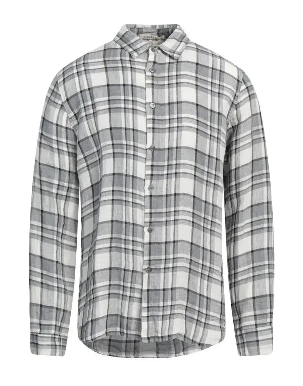 Crossley Shirt Size Linen - Grey