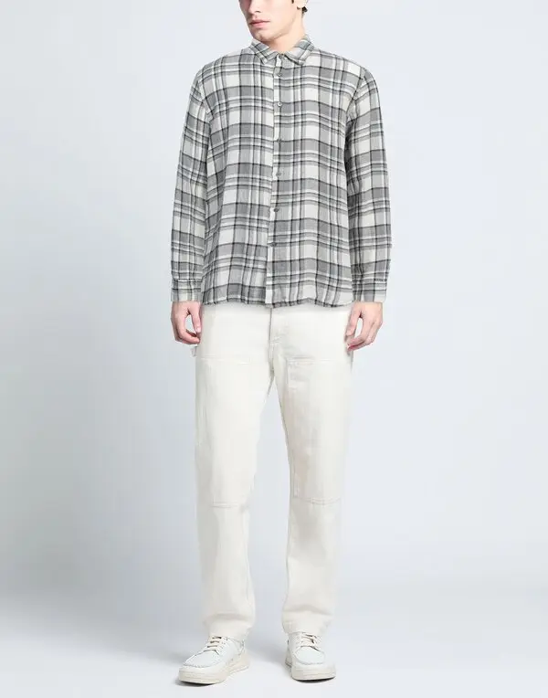 Crossley Shirt Size Linen - Grey