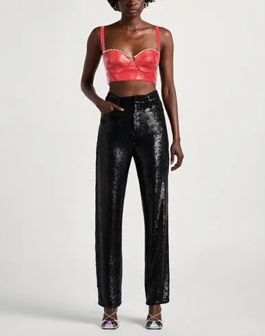 Elisabetta Franchi Coated Corset Top With Appliqués
