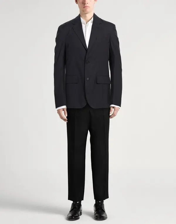 Dunhill Blazer Midnight Size Wool, Mulberry Silk