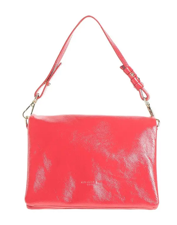 MY BEST BAG FIRENZE Leather Flap Bag - Red