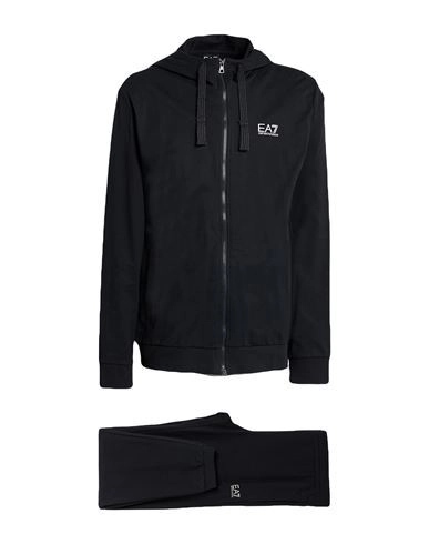 EA7 Tracksuit In Cotton And Elastane - Blue