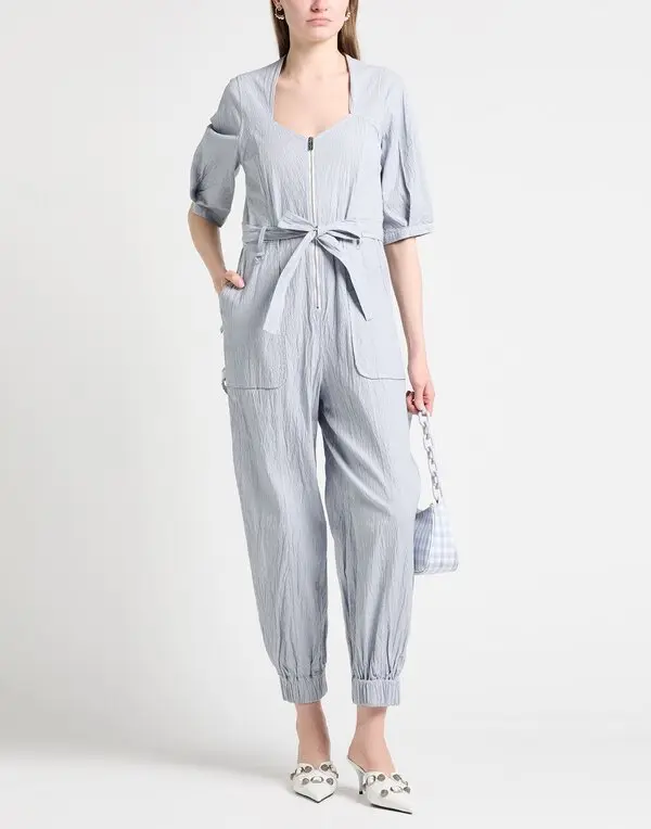 High Striped Jumpsuit