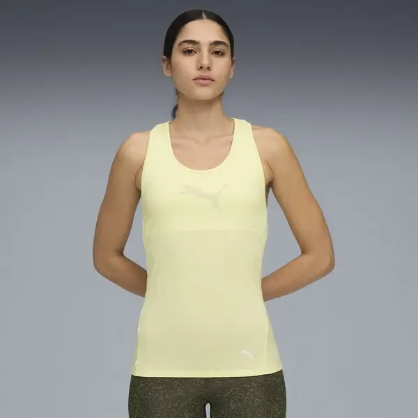 PUMA Training Racerback Tank Top - Yellow