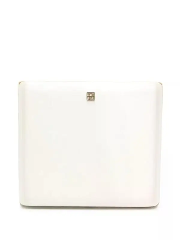 TOTEME Satin Box Clutch - Neutrals