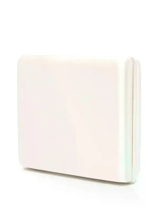 TOTEME Satin Box Clutch - Neutrals