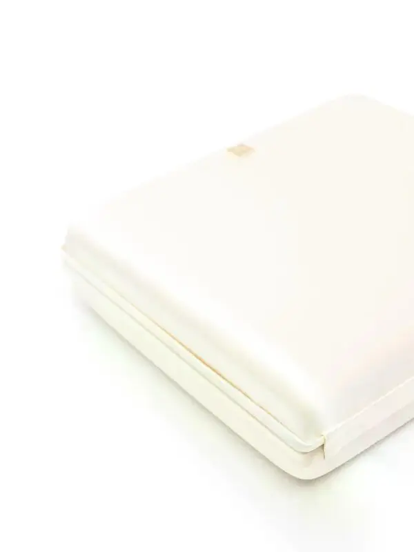 TOTEME Satin Box Clutch - Neutrals