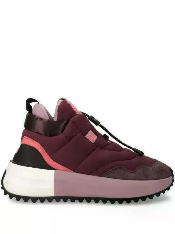 adidas gazelle silver green womens Shop Black Womens adidas X_PLR Boost Puffer Slip On Sneakers – Shoebacca main image 0