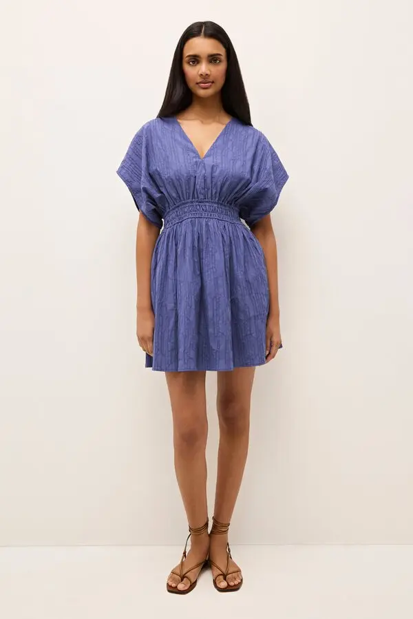 MARIE OLIVER Maury Crinkle Cotton Dress