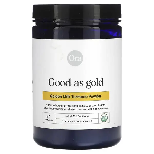 ORA ORGANIC Good As Gold: Golden Milk Powder 365 Grams - One-color