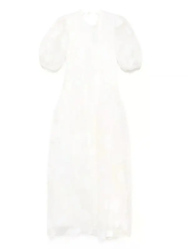 Cecilie Bahnsen Lola Dress - White