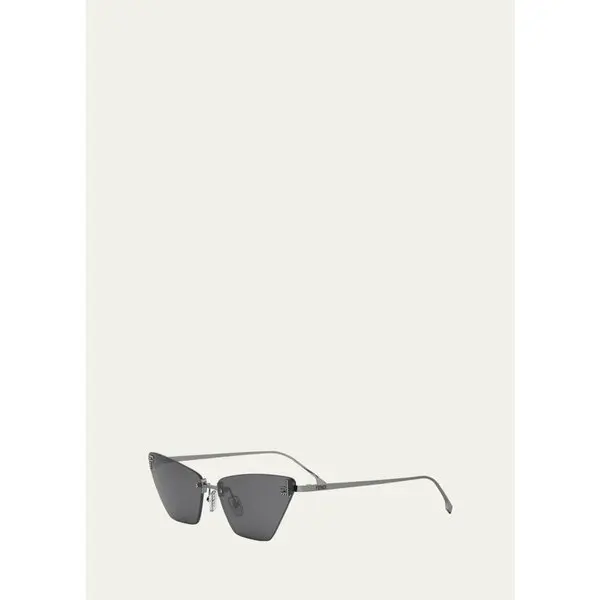 Fendi Fe4160us Cat-eye Sunglasses - Grey