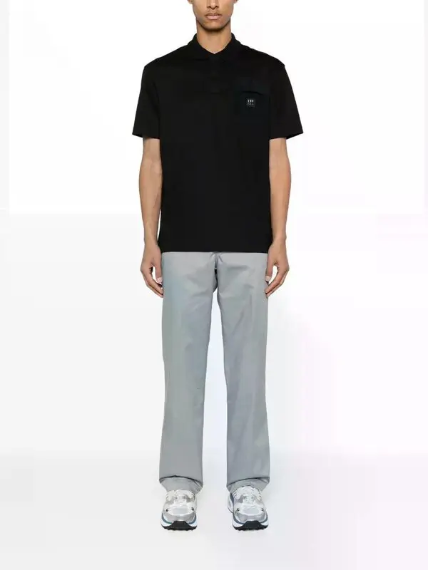 Hugo Pressed-crease Straight-leg Trousers