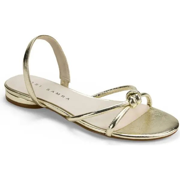Yosi Samra Alison Knot Slingback Sandal