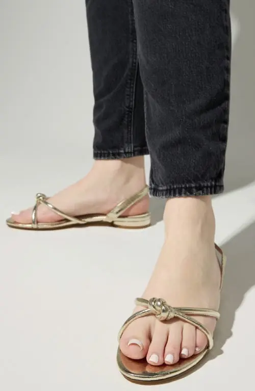Yosi Samra Alison Knot Slingback Sandal