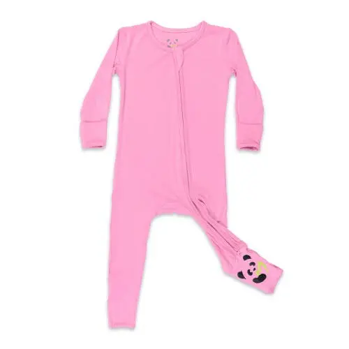 BELLABU BEAR Convertible Footie - Bubblegum Pink
