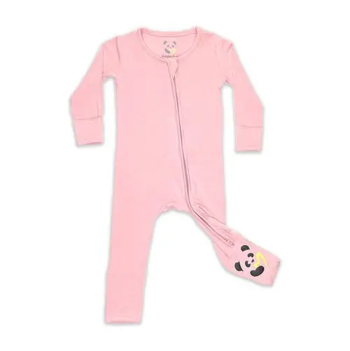 BELLABU BEAR Convertible Footie - Dusty Rose