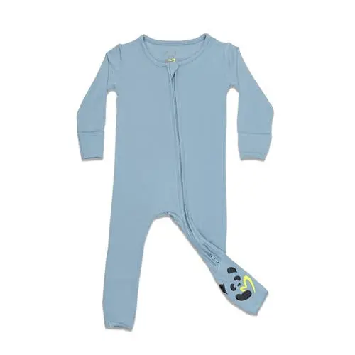 BELLABU BEAR Convertible Footie - Oasis Teal