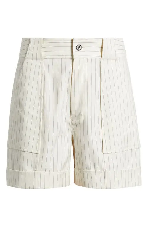 Rails Maryam Pinstripe Cargo Shorts