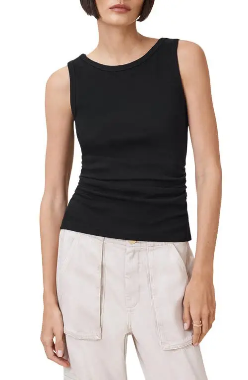 ALLSAINTS Katarina Stretch Cotton Tank Top - Black