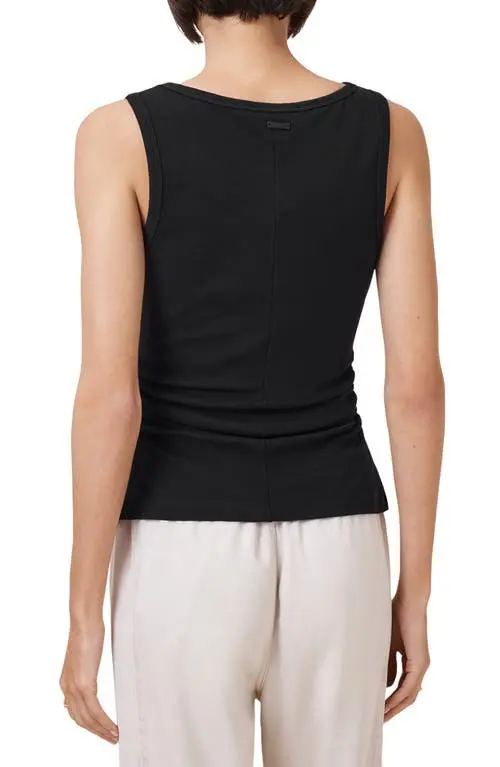 ALLSAINTS Katarina Stretch Cotton Tank Top - Black