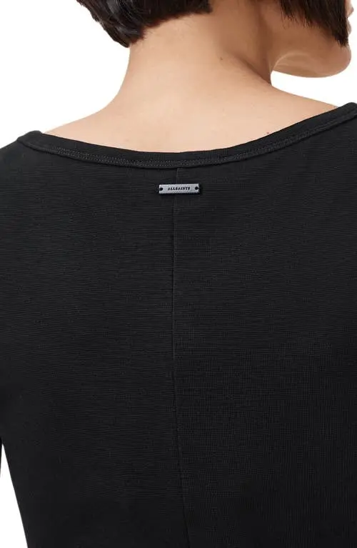 ALLSAINTS Katarina Stretch Cotton Tank Top - Black