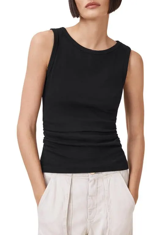ALLSAINTS Katarina Stretch Cotton Tank Top - Black