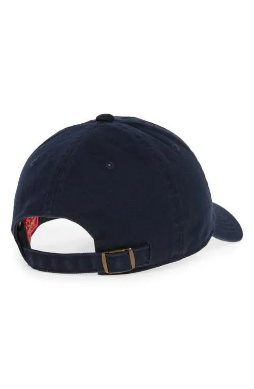 American Needle Texas Cotton Baseball Cap - Navy