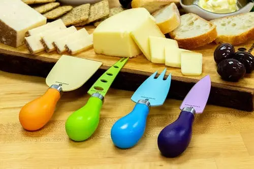 ZASSENHAUS Easy Cut Cheese Knife Set, 4 Pieces