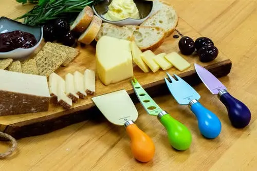 ZASSENHAUS Easy Cut Cheese Knife Set, 4 Pieces