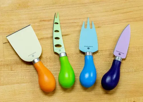 ZASSENHAUS Easy Cut Cheese Knife Set, 4 Pieces