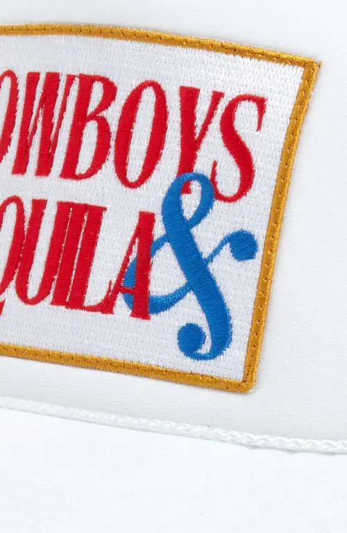 FRIDAY FEELIN’ Cowboys & Tequila Patch Trucker Hat