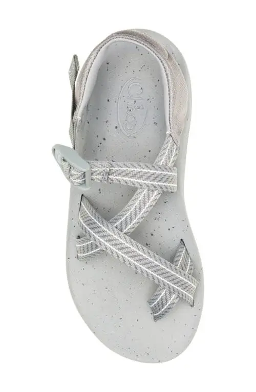 CHACO Cushz Toe Loop Sandal - Frond Cement Gray