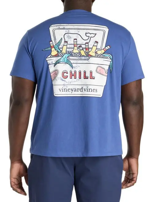 Vineyard Vines Big & Tall Chill Cooler Graphic Tee