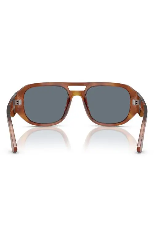 Persol 56mm Pilot Sunglasses